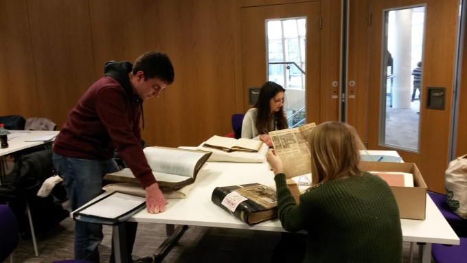 Advancing into the Archive Workshop: Our undergraduates discover hidden ...